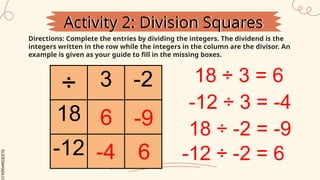 MATH 8 Q1 LESSON 3-Multiply and divide simple monomials, leading to the ...