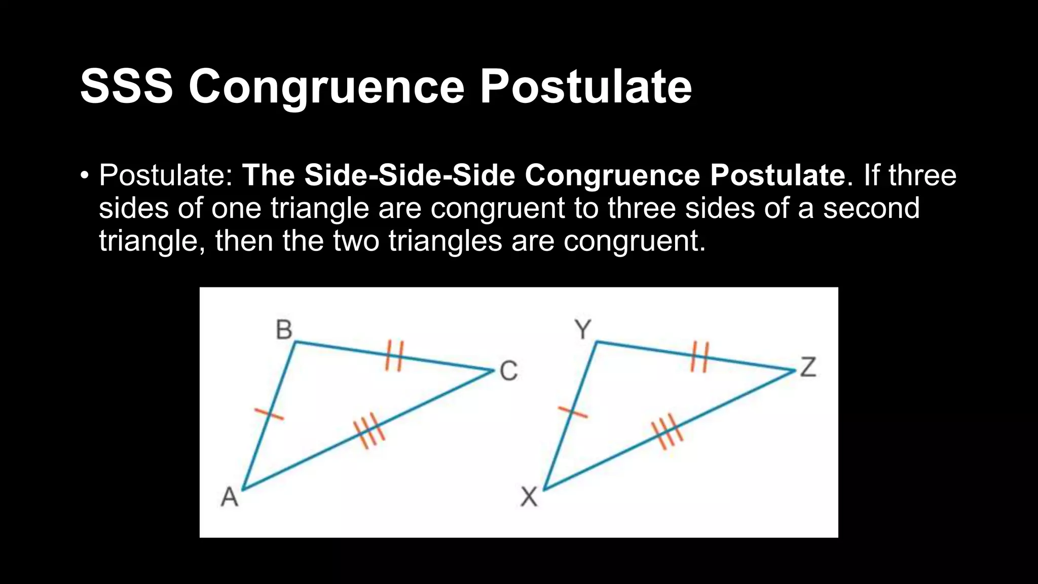 Math 8 – triangle congruence, postulates, | PPTX