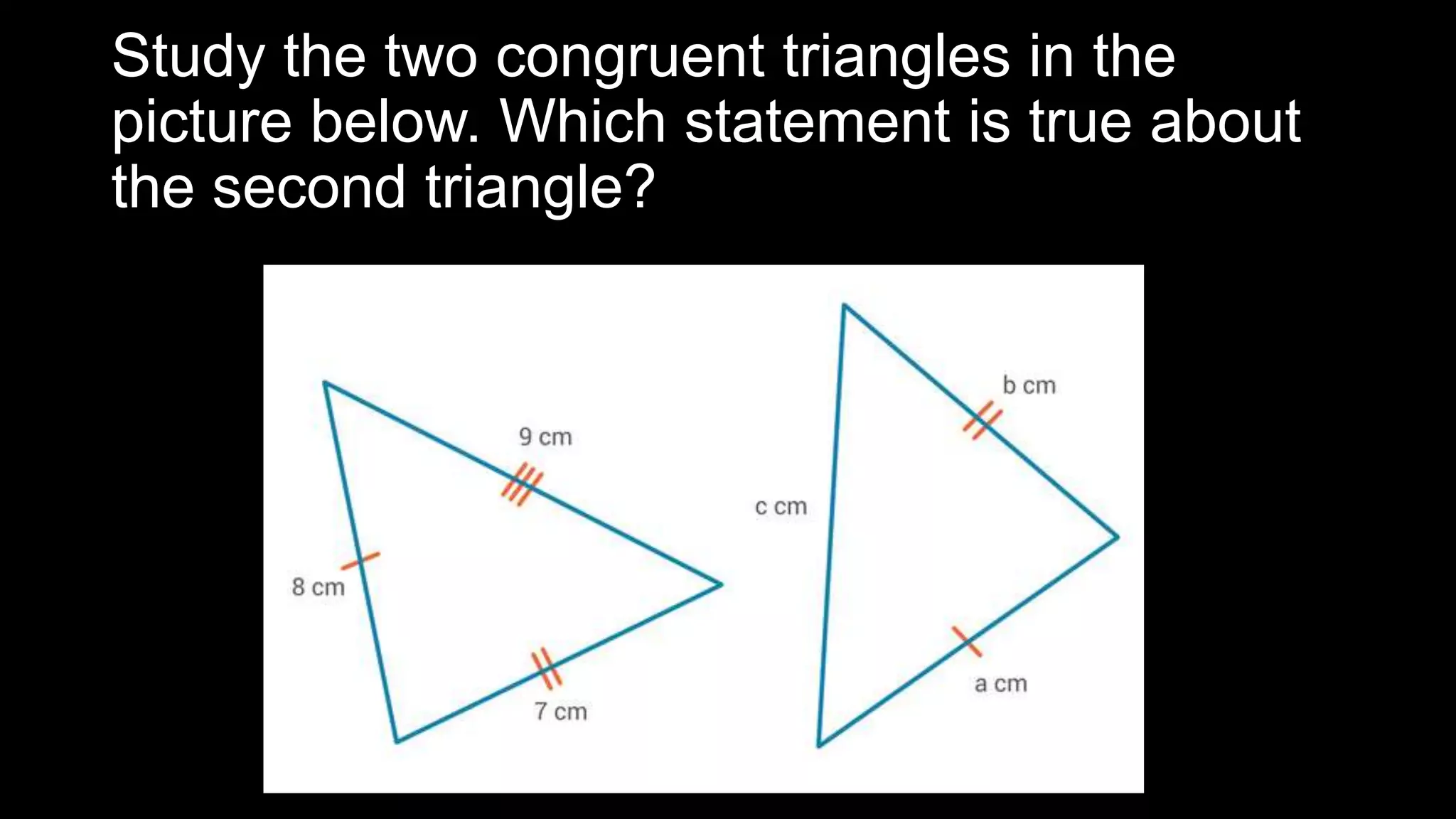 Math 8 – triangle congruence, postulates, | PPTX