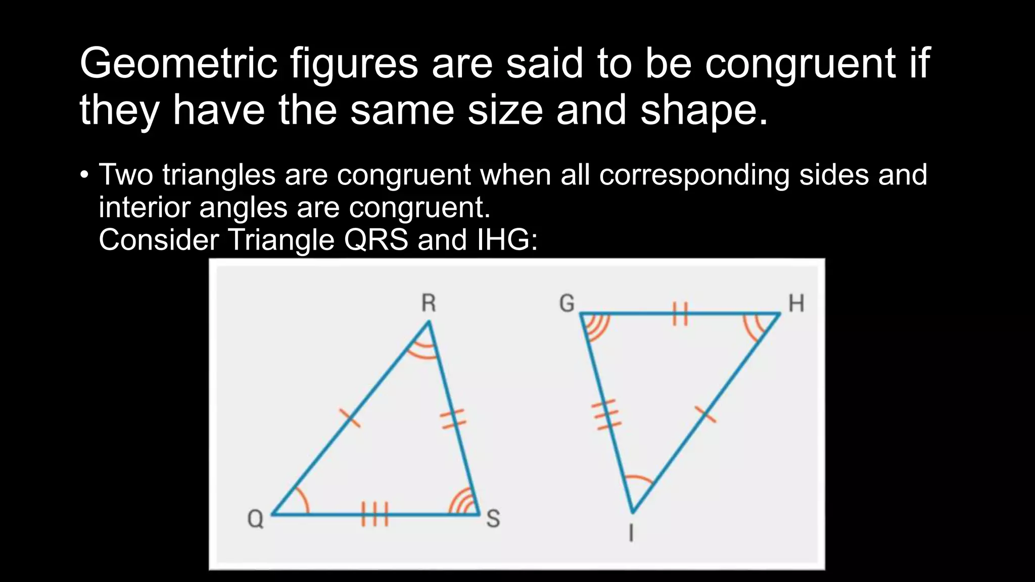 Math 8 – triangle congruence, postulates, | PPTX