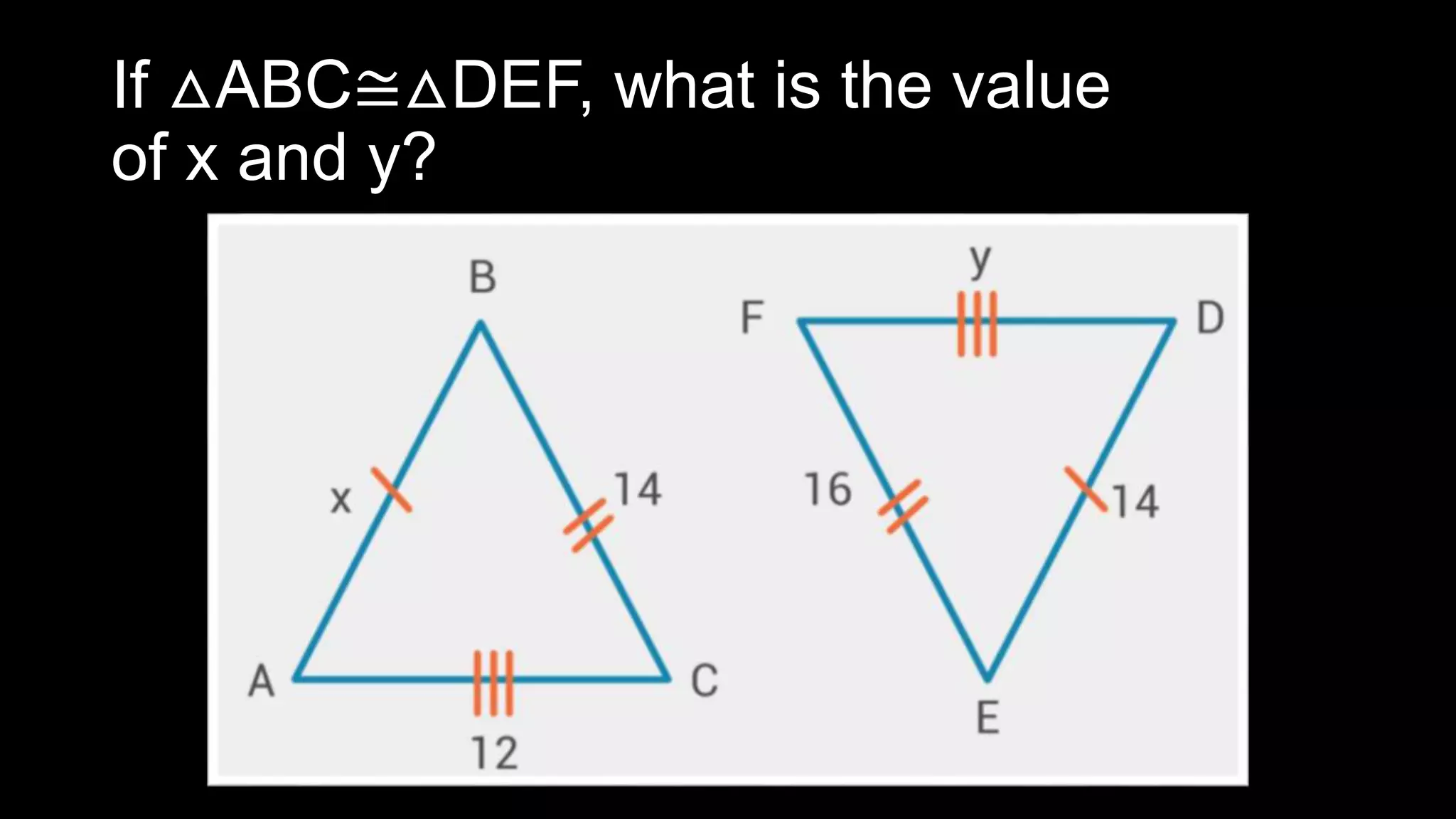 Math 8 – triangle congruence, postulates, | PPTX