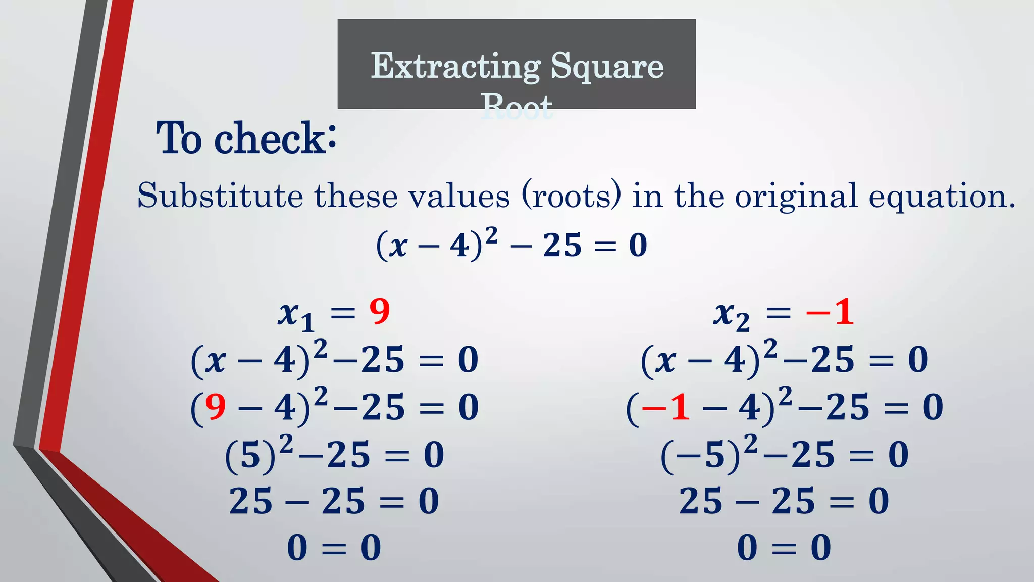 Quarter 1 - Illustrating and solving quadratic equations | PPTX ...
