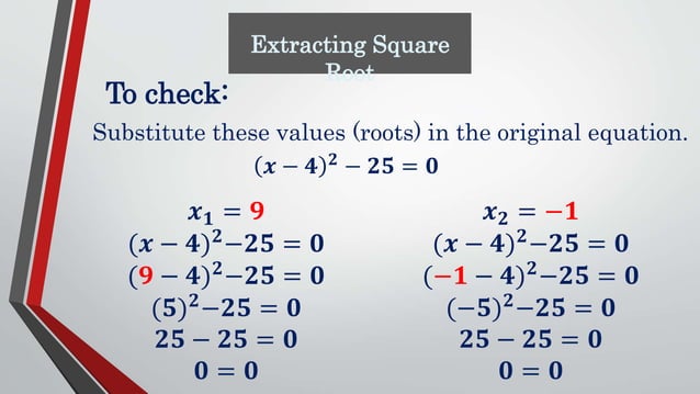 Quarter 1 - Illustrating and solving quadratic equations | PPTX | Physics | Science