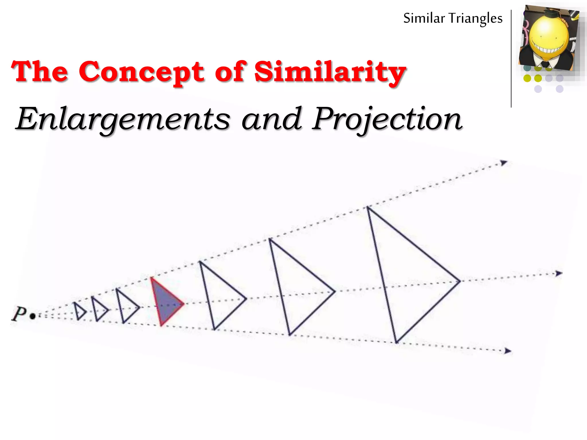Math 9 similar triangles intro | PPTX