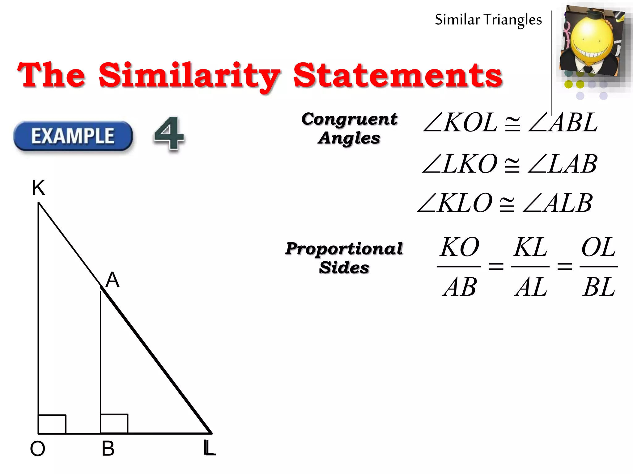 Math 9 similar triangles intro | PPTX
