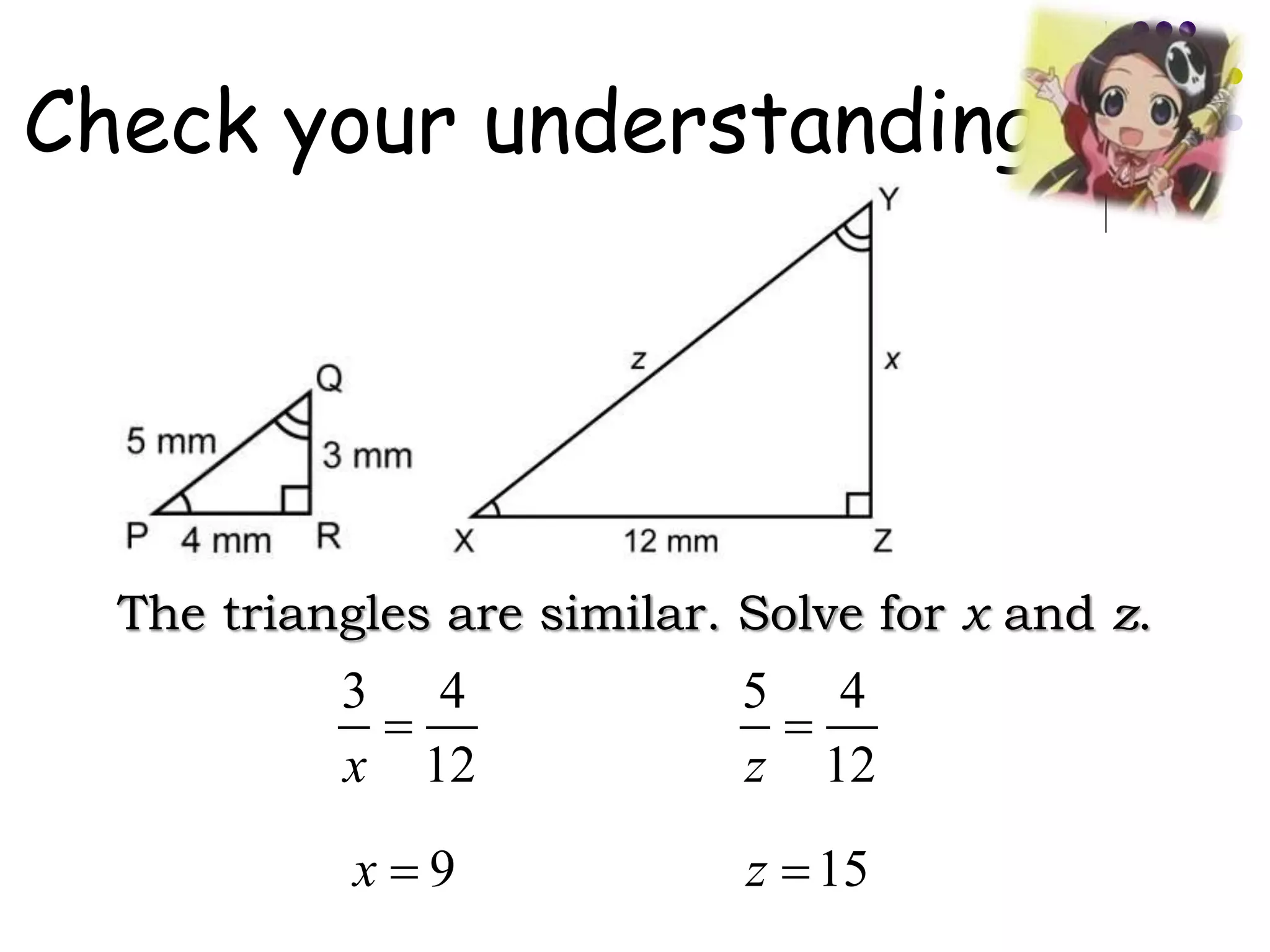 Math 9 similar triangles intro | PPTX
