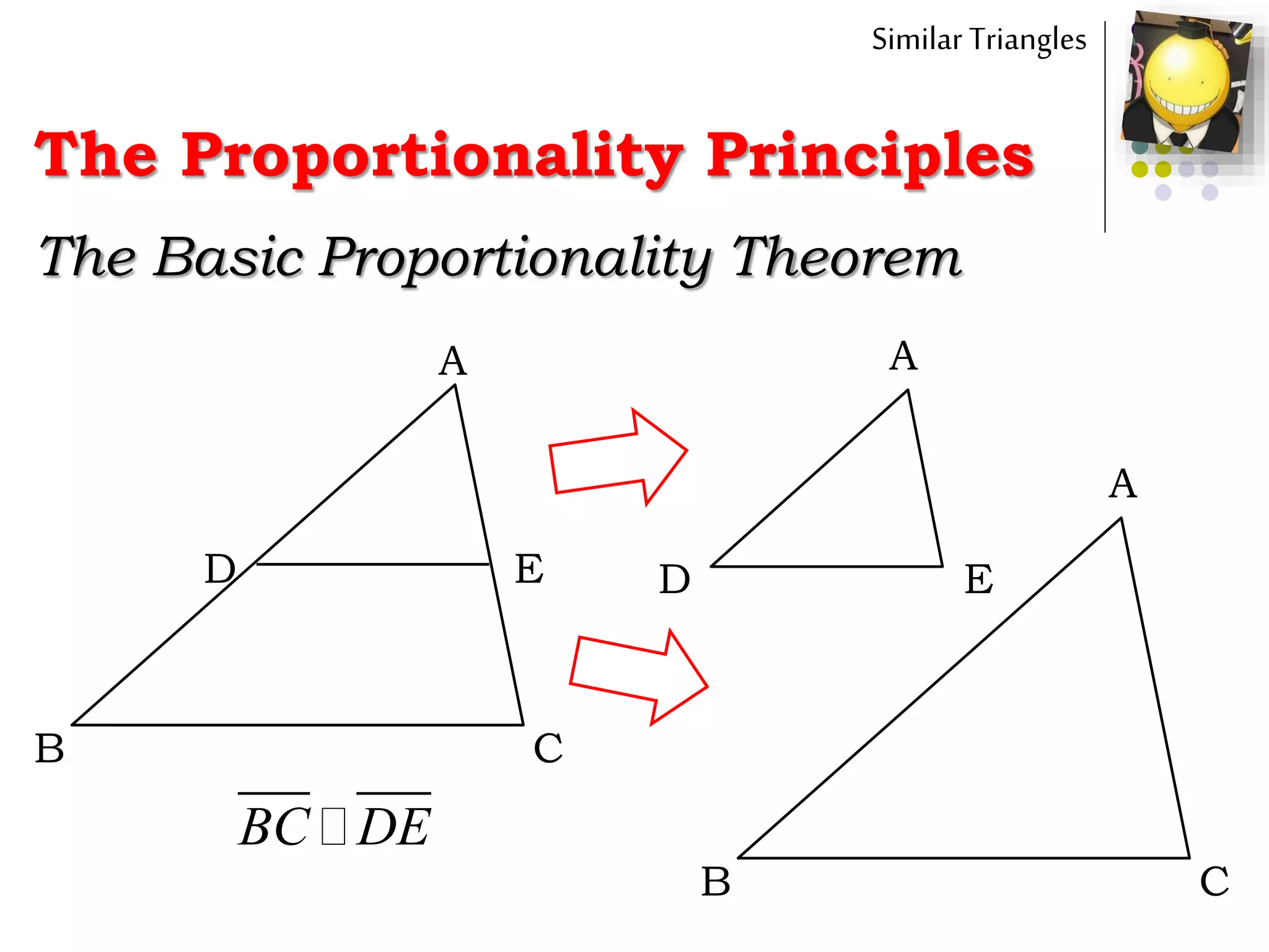 Math 9 similar triangles intro | PPTX