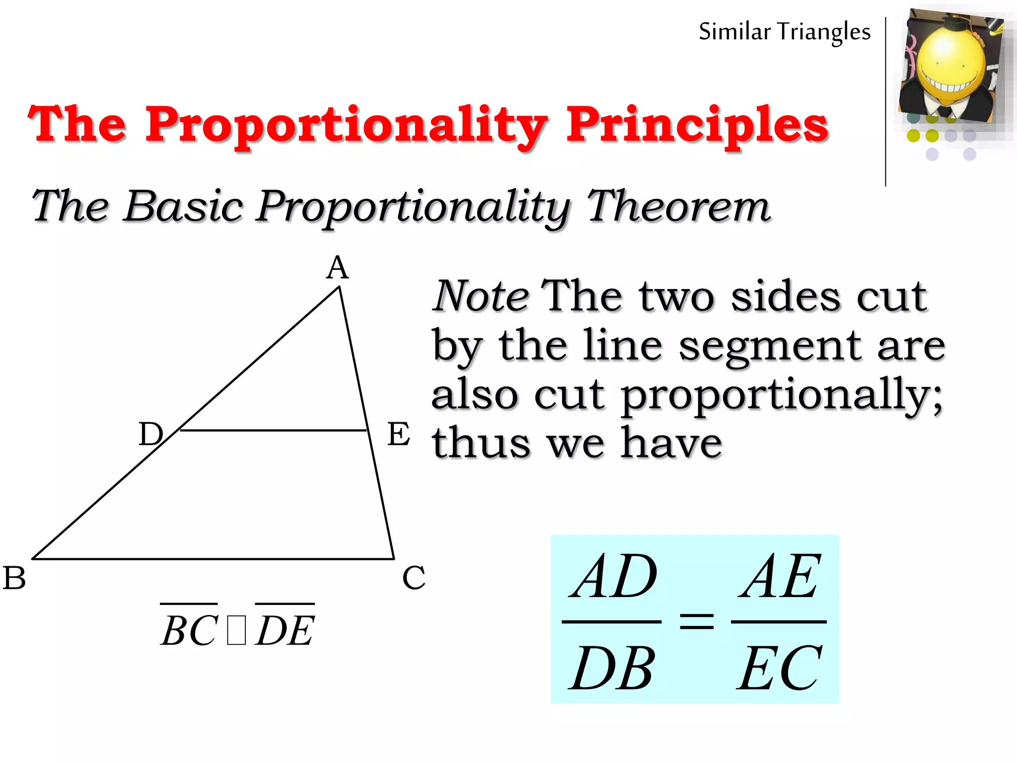 Math 9 similar triangles intro | PPTX
