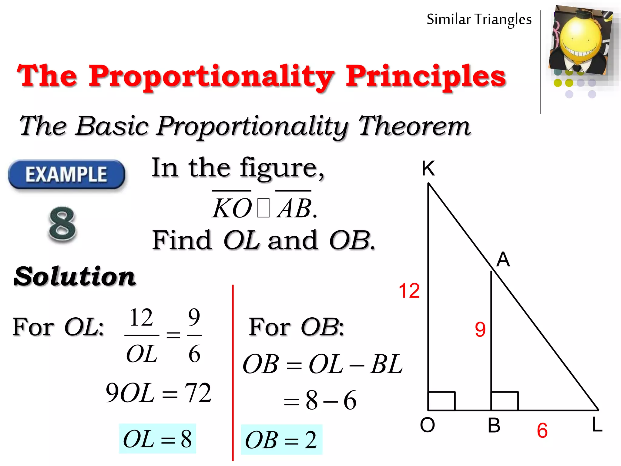 Math 9 similar triangles intro | PPTX