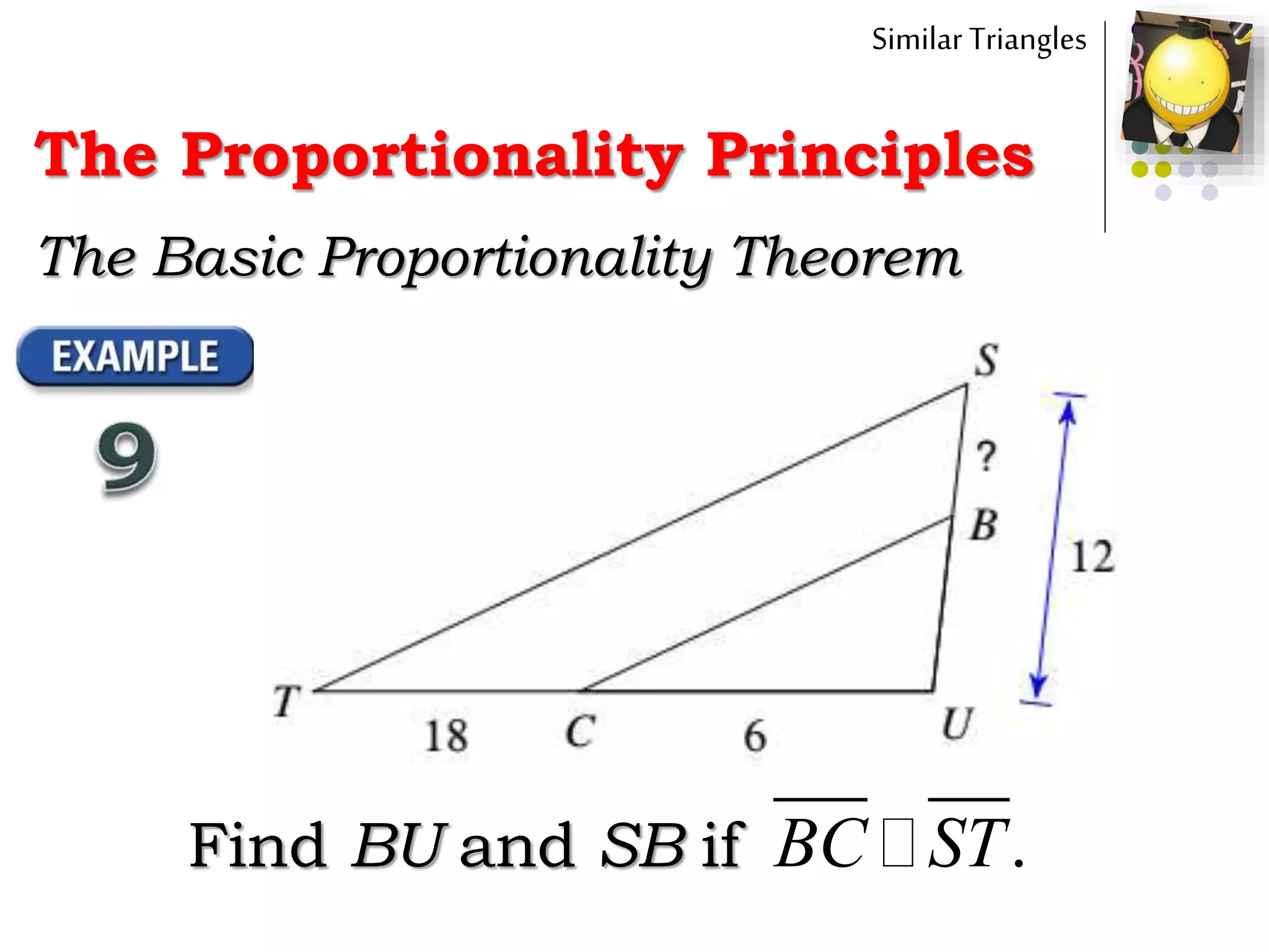 Math 9 similar triangles intro | PPTX