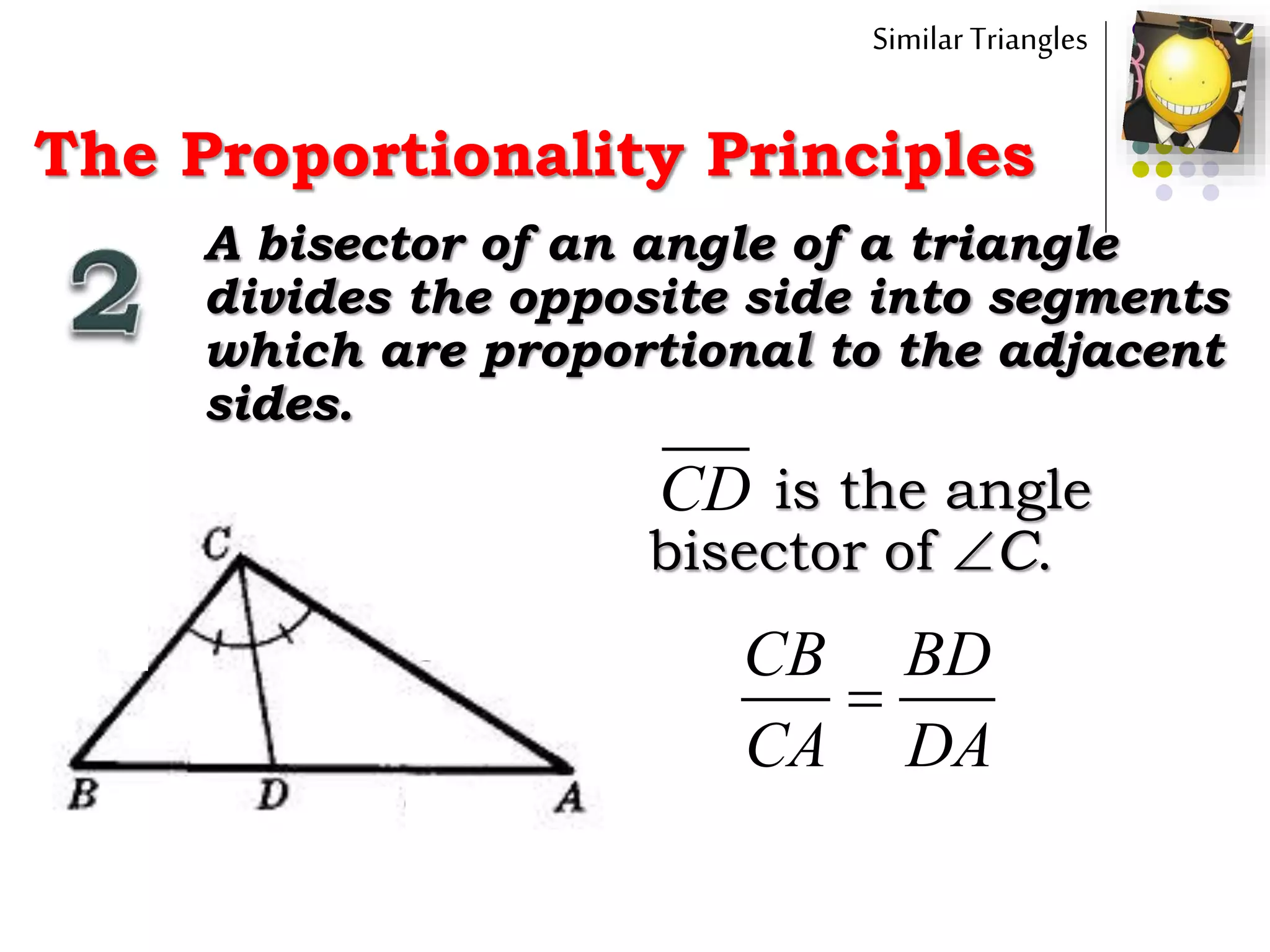 Math 9 similar triangles intro | PPTX