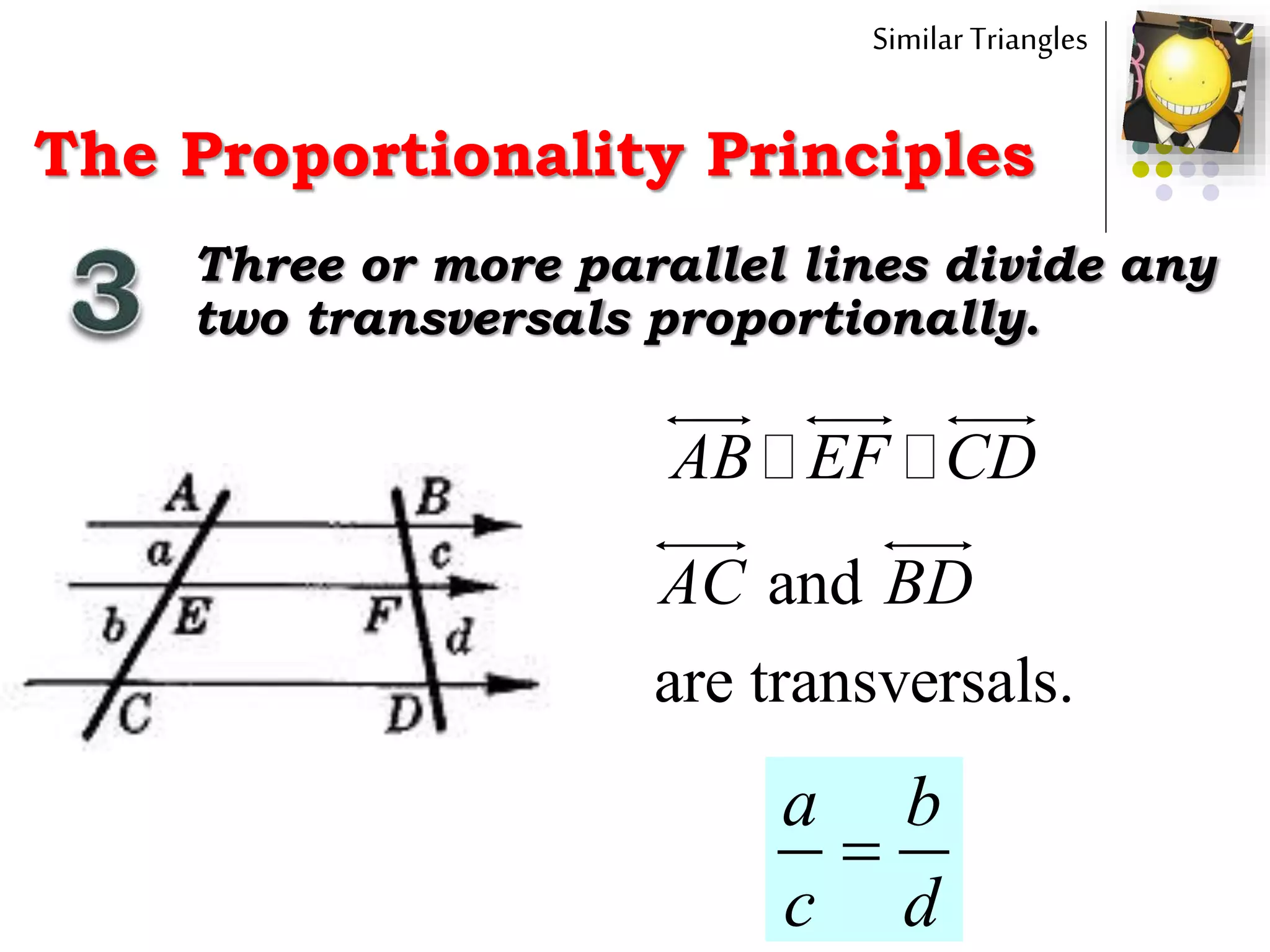 Math 9 similar triangles intro | PPTX