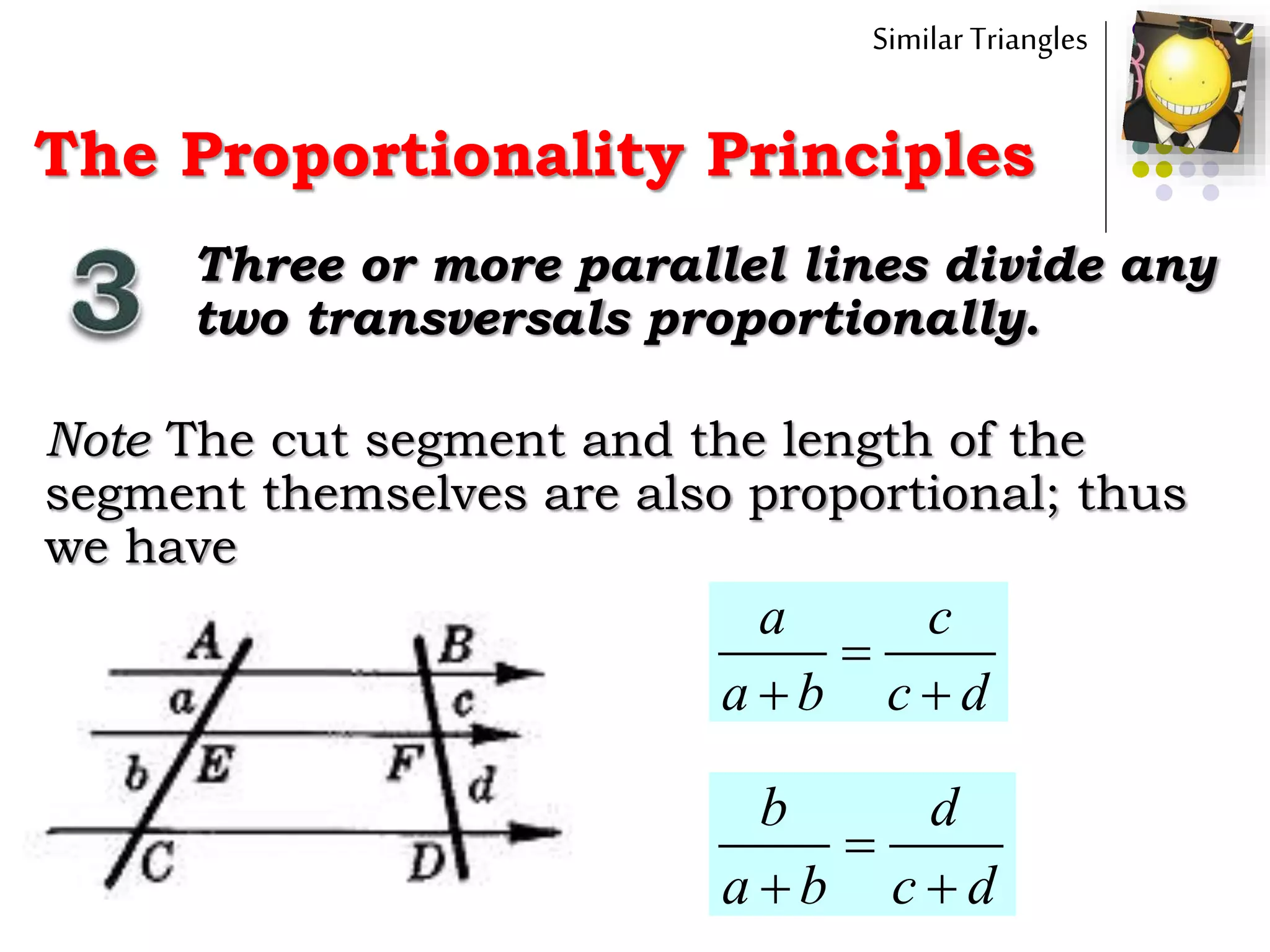 Math 9 similar triangles intro | PPTX