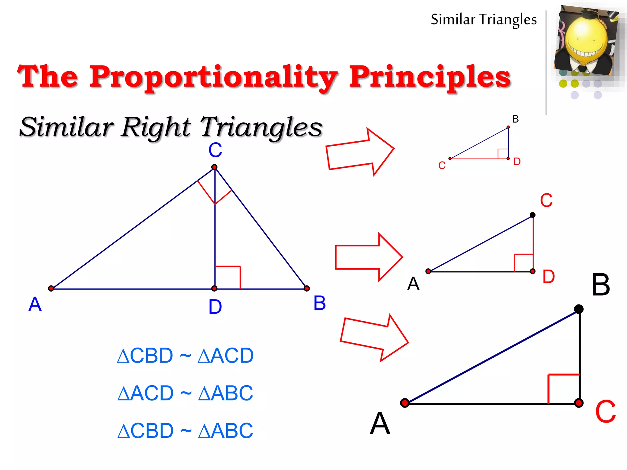 Math 9 similar triangles intro | PPTX