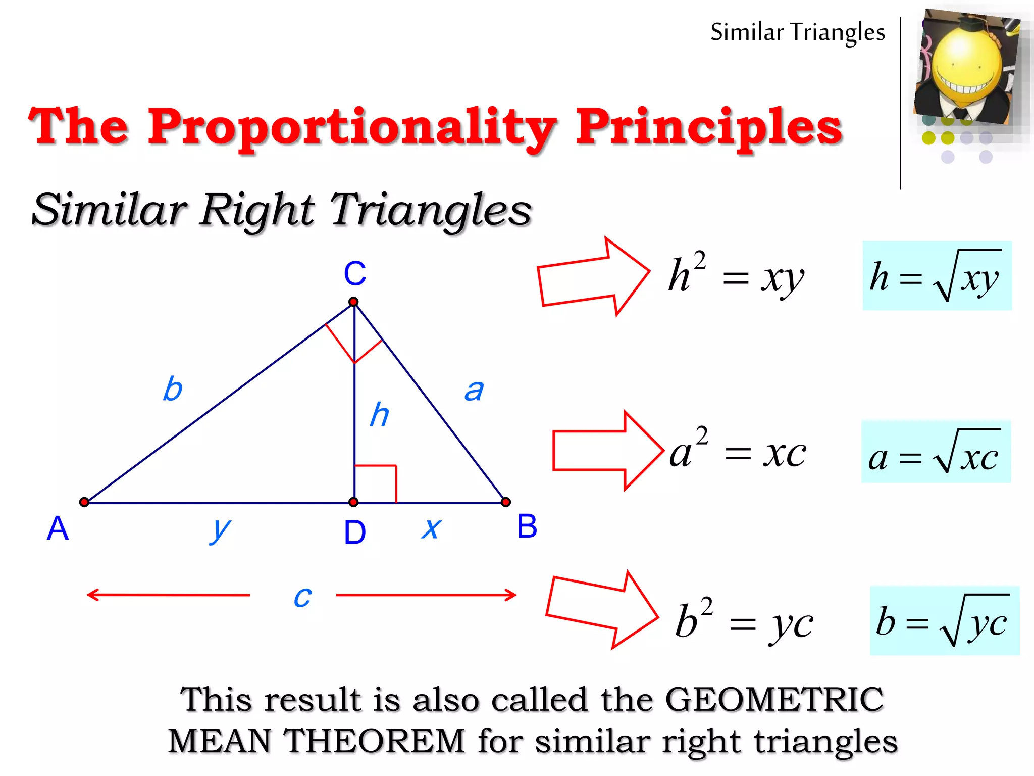 Math 9 similar triangles intro | PPTX
