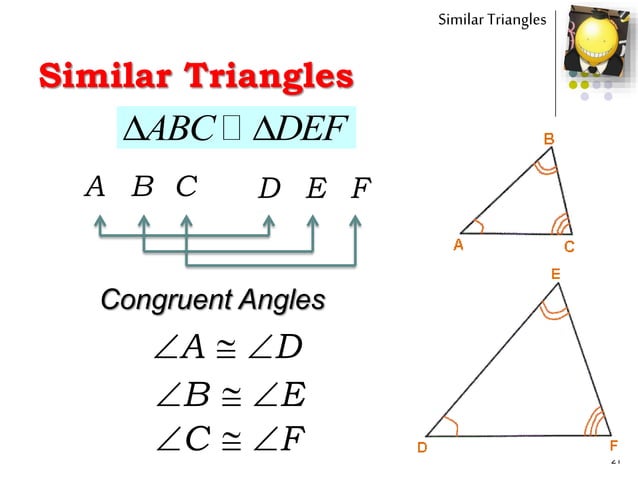 Math 9 similar triangles intro | PPTX | Physics | Science