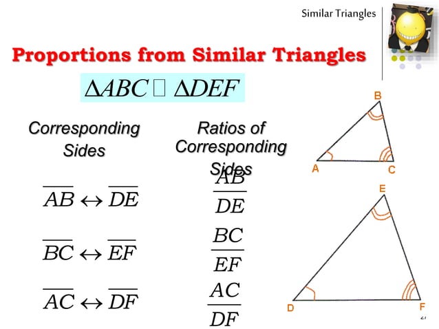 Math 9 similar triangles intro | PPTX | Physics | Science