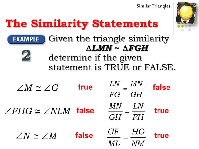 Math 9 similar triangles intro | PPTX | Physics | Science