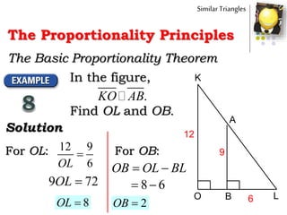 Math 9 similar triangles intro | PPTX