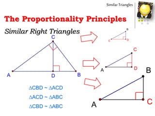 Math 9 similar triangles intro | PPTX