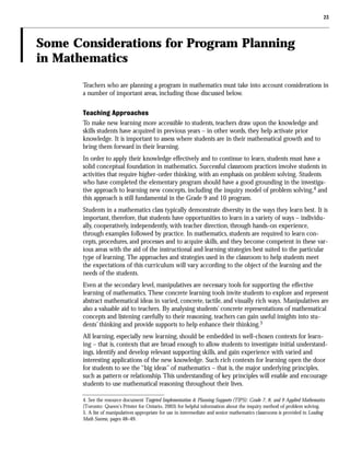 Grade 9 Mathematics (10F) - Education and Advanced ... | PDF