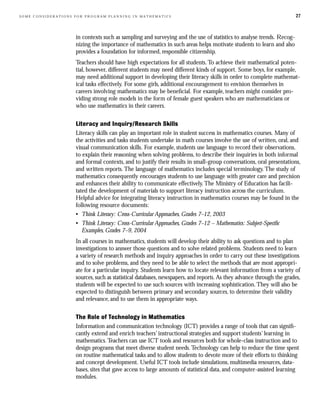 Grade 9 Mathematics (10F) - Education and Advanced ... | PDF