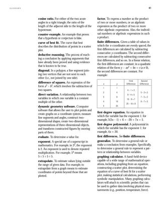 Grade 9 Mathematics (10F) - Education and Advanced ... | PDF