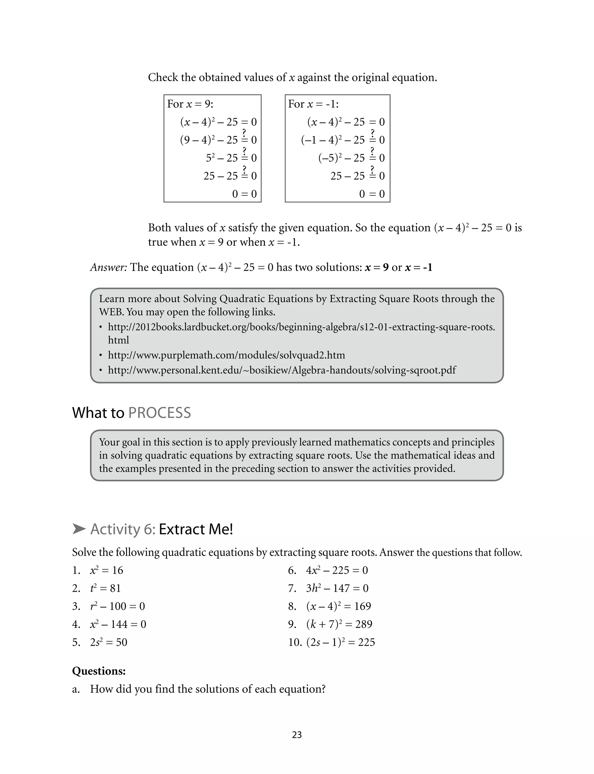 Math 9 (module 1) | PDF