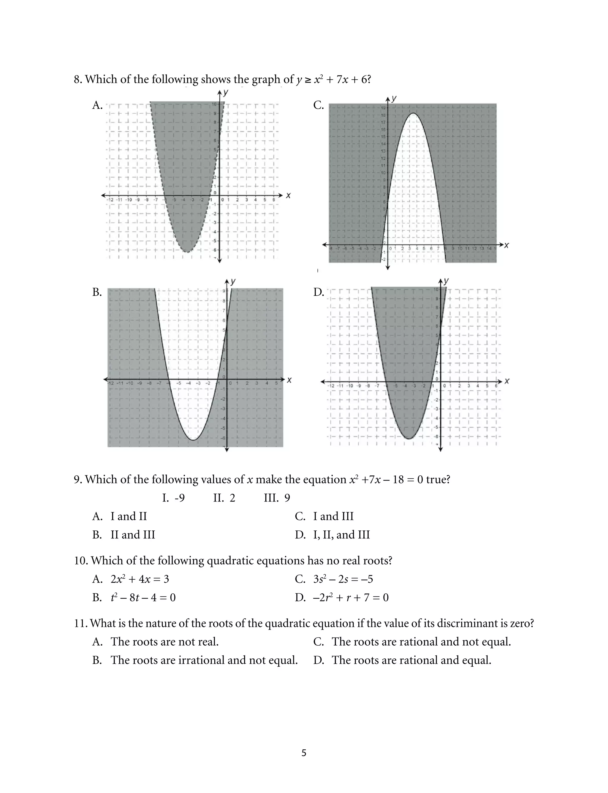 Math 9 (module 1) | PDF