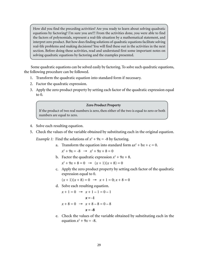 Math 9 (module 1) | PDF