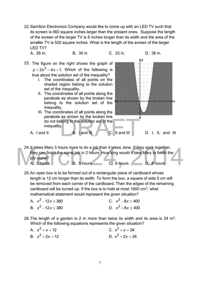Math 9 (module 1 & 2) | PDF