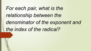 math 9 ppt Q3 11th day. rational exponent.pptx