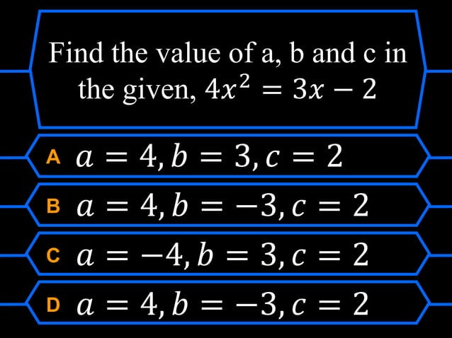 Math 9 Quiz Bee.pptx | Standardized Testing | Educational Assessment