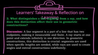 Introduction to Geometry: Points, Lines, Planes, and Constructions | PPTX
