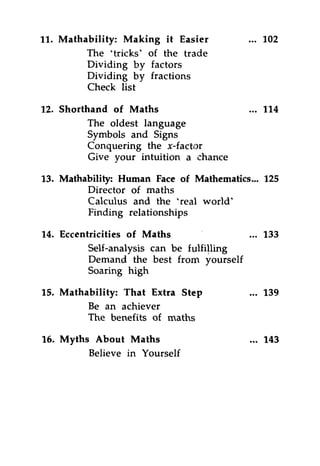 Mathability awaken the math genius in your child | PDF