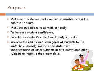 Math Across The Curriculum2b | PPT