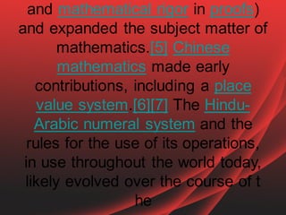 Math and chamistry | PDF