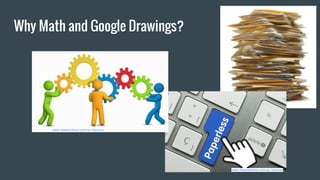 Math and Google Drawing | PDF