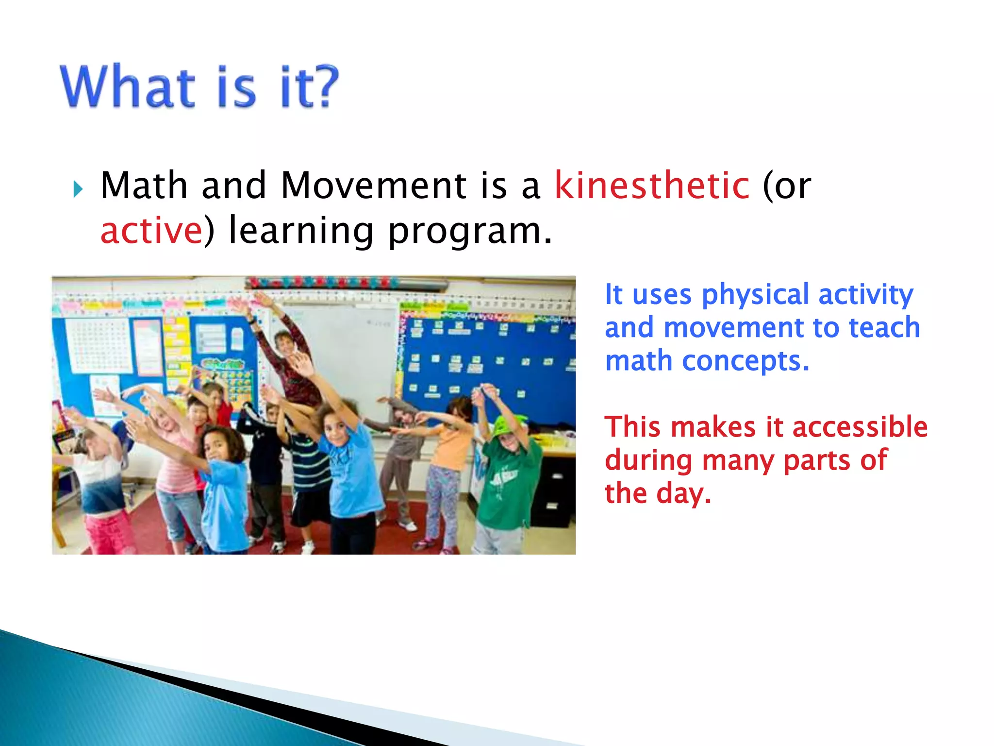 Math and movement