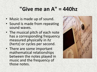 Math and Music | PPTX