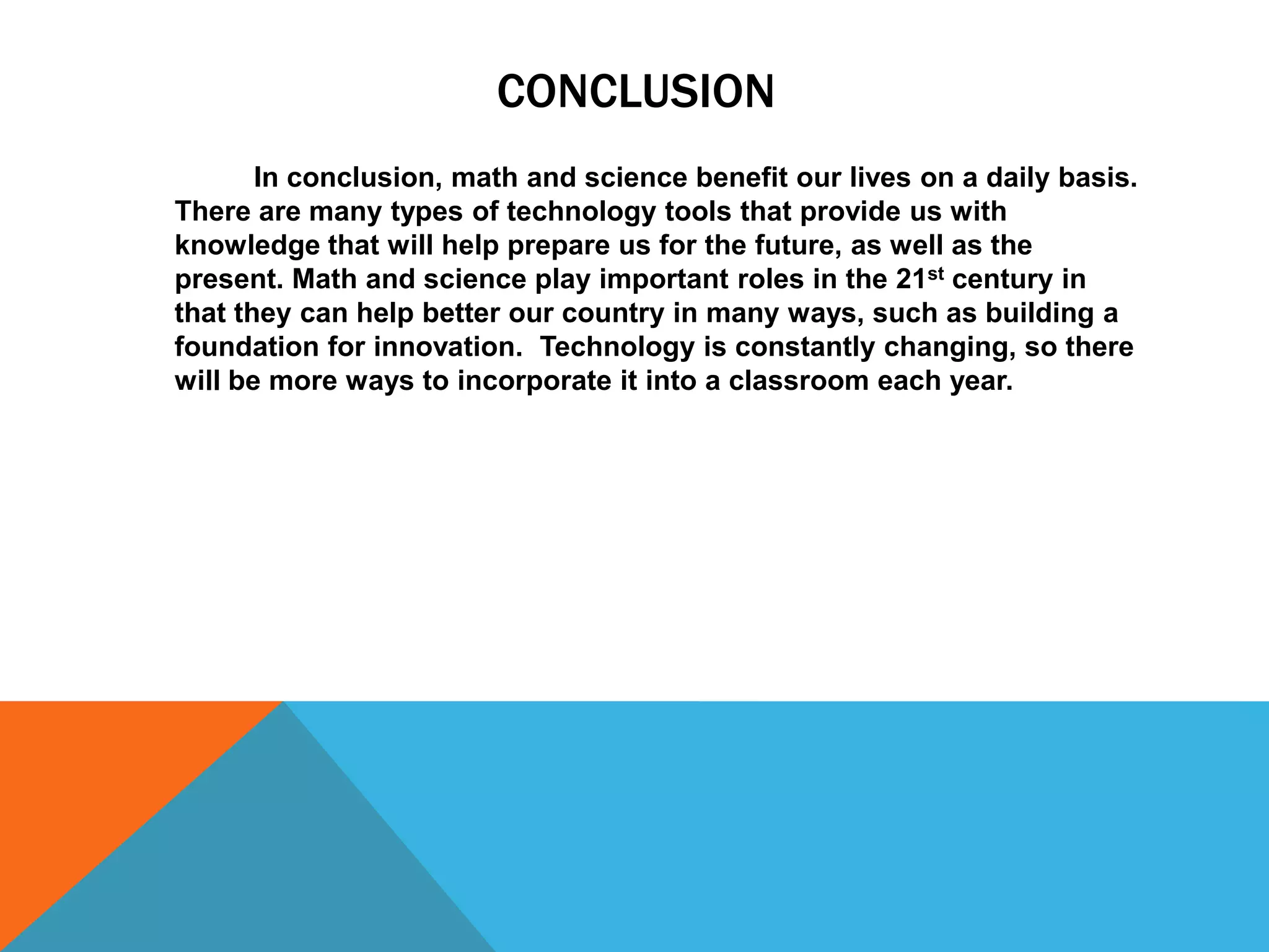 Math and science | PPTX