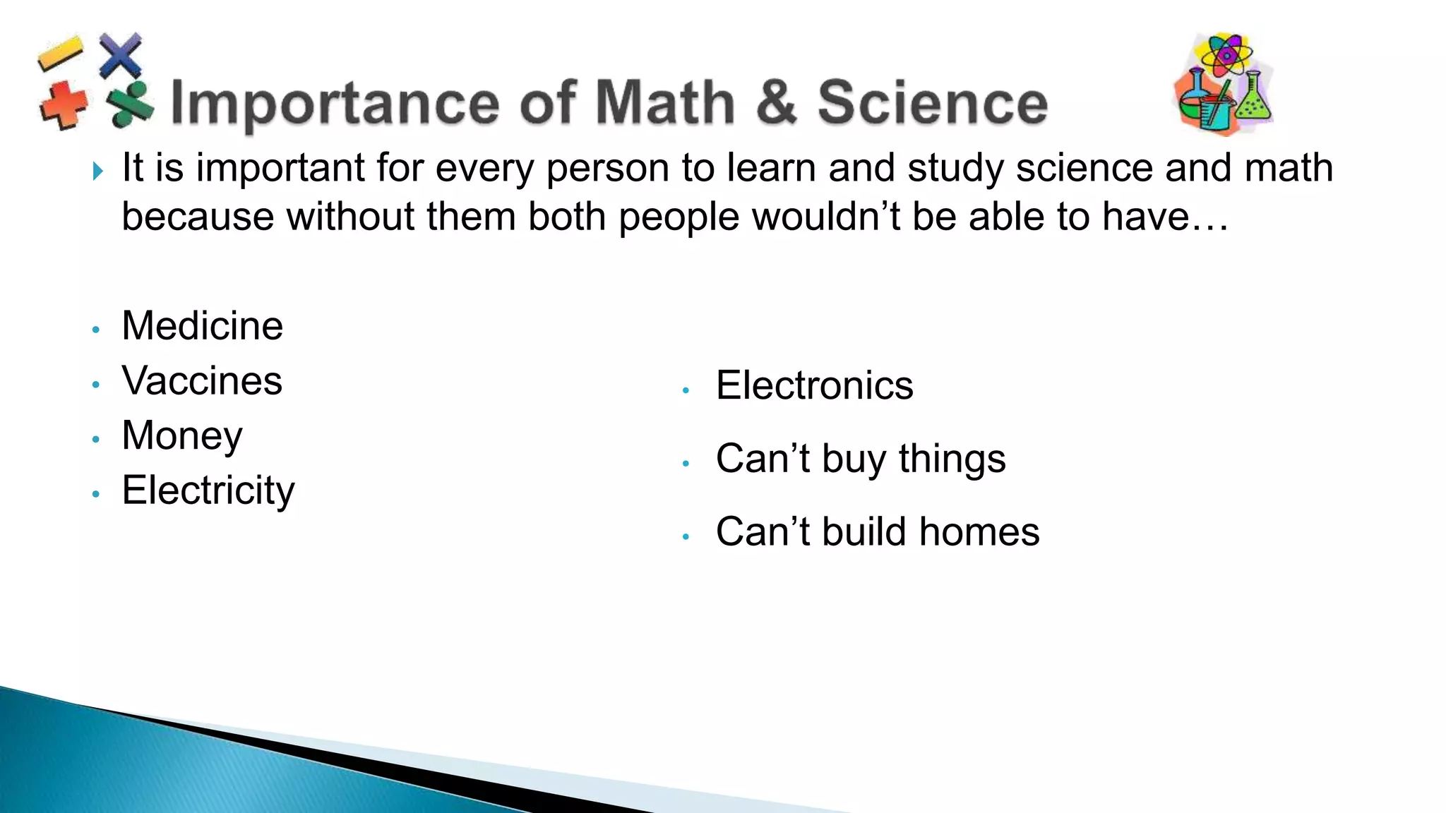 Math and Science pillar | PPTX