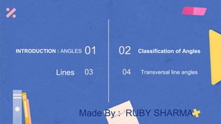 Math angles by ruby | PPTX