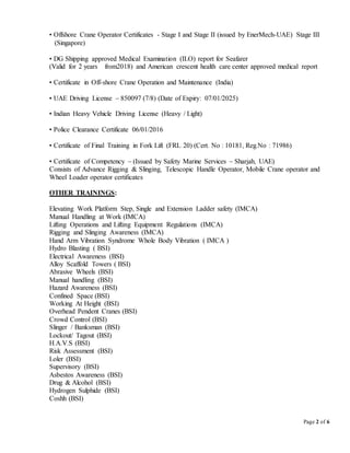 Mathankumar - Crane Operator Stage 3 (III) Updatedcv.docx