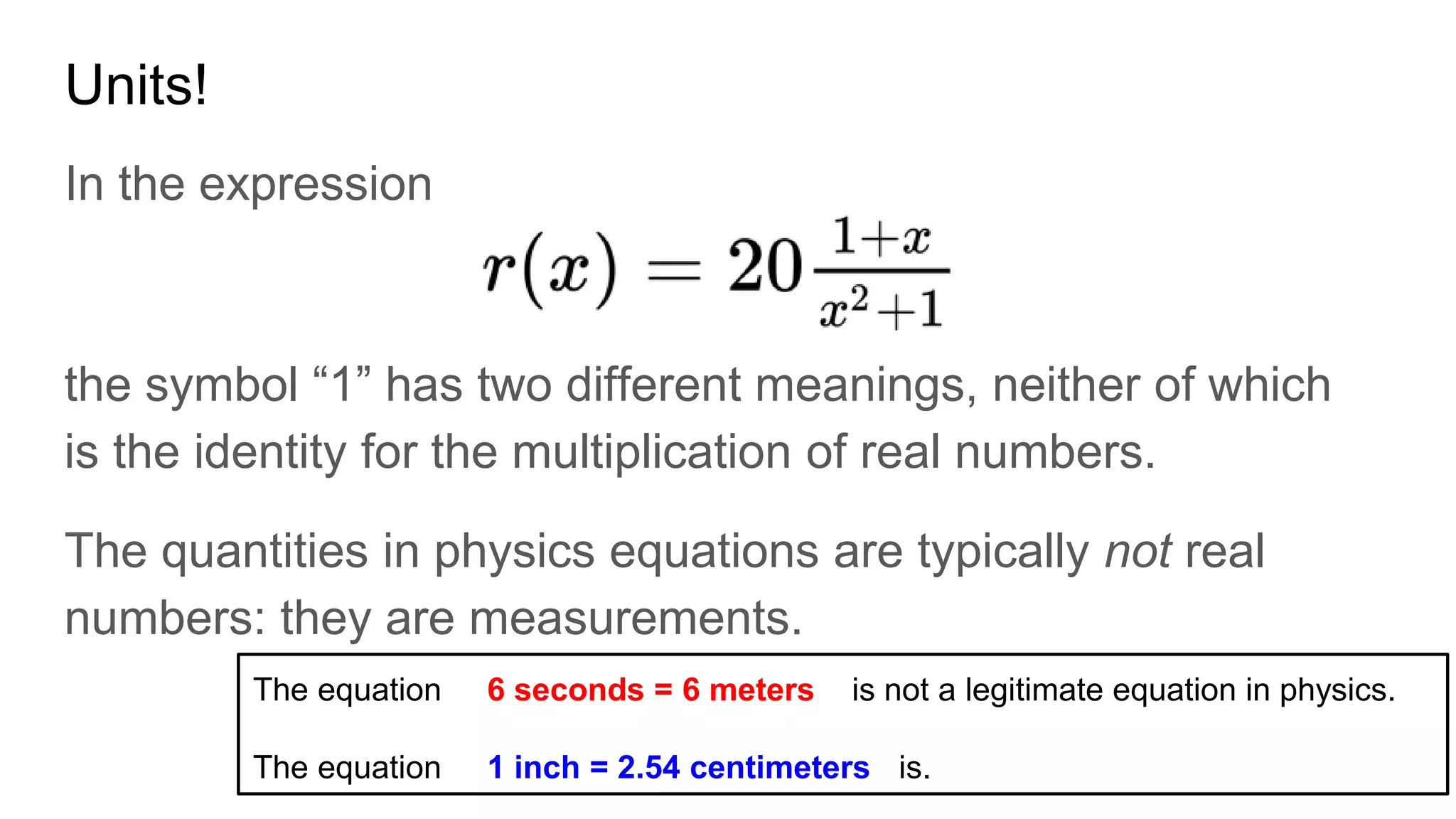 Math, applied math, and math in physics | PPT