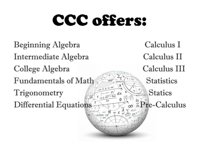 Math at Colby Community College | PPT