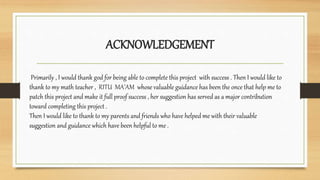 MATH ART INTEGRATED PROJECT ON SIKKIM.pptx