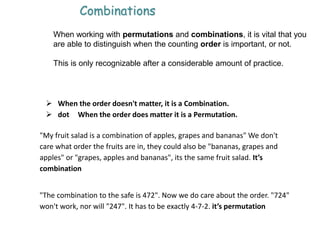 permutation & combination | PPT