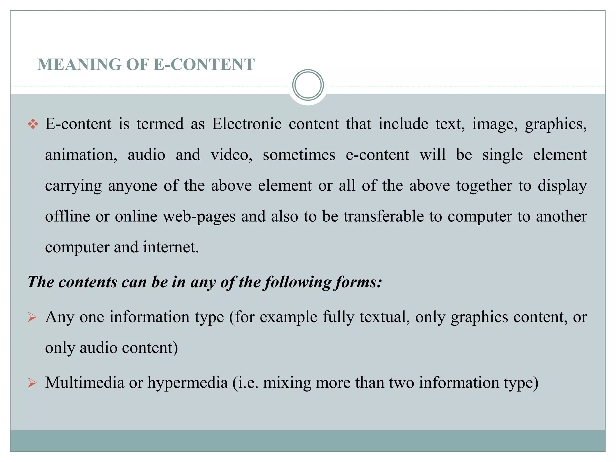 Script writing for e-content | PPTX