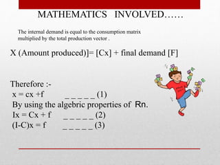 APPLICATION OF LINEAR ALGEBRA IN ECONOMICS | PPTX
